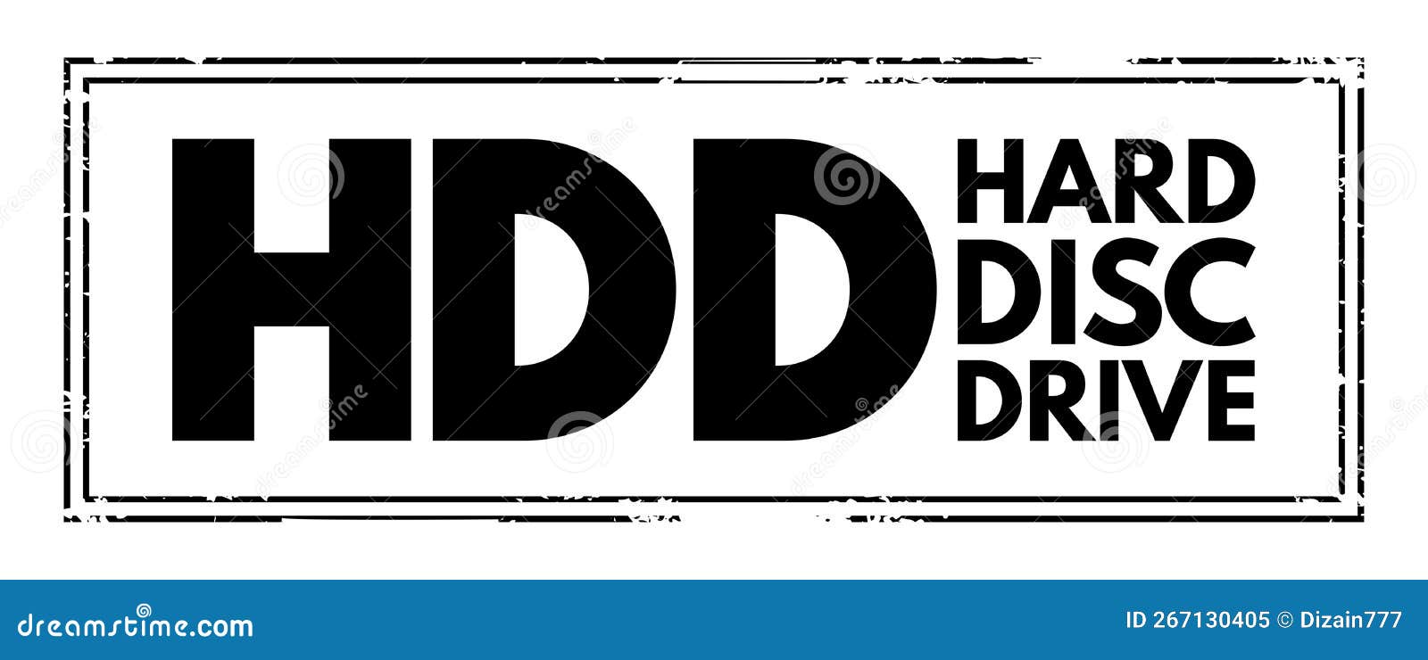 HDD Hard Disc Drive - Electro-mechanical Data Storage Device that ...