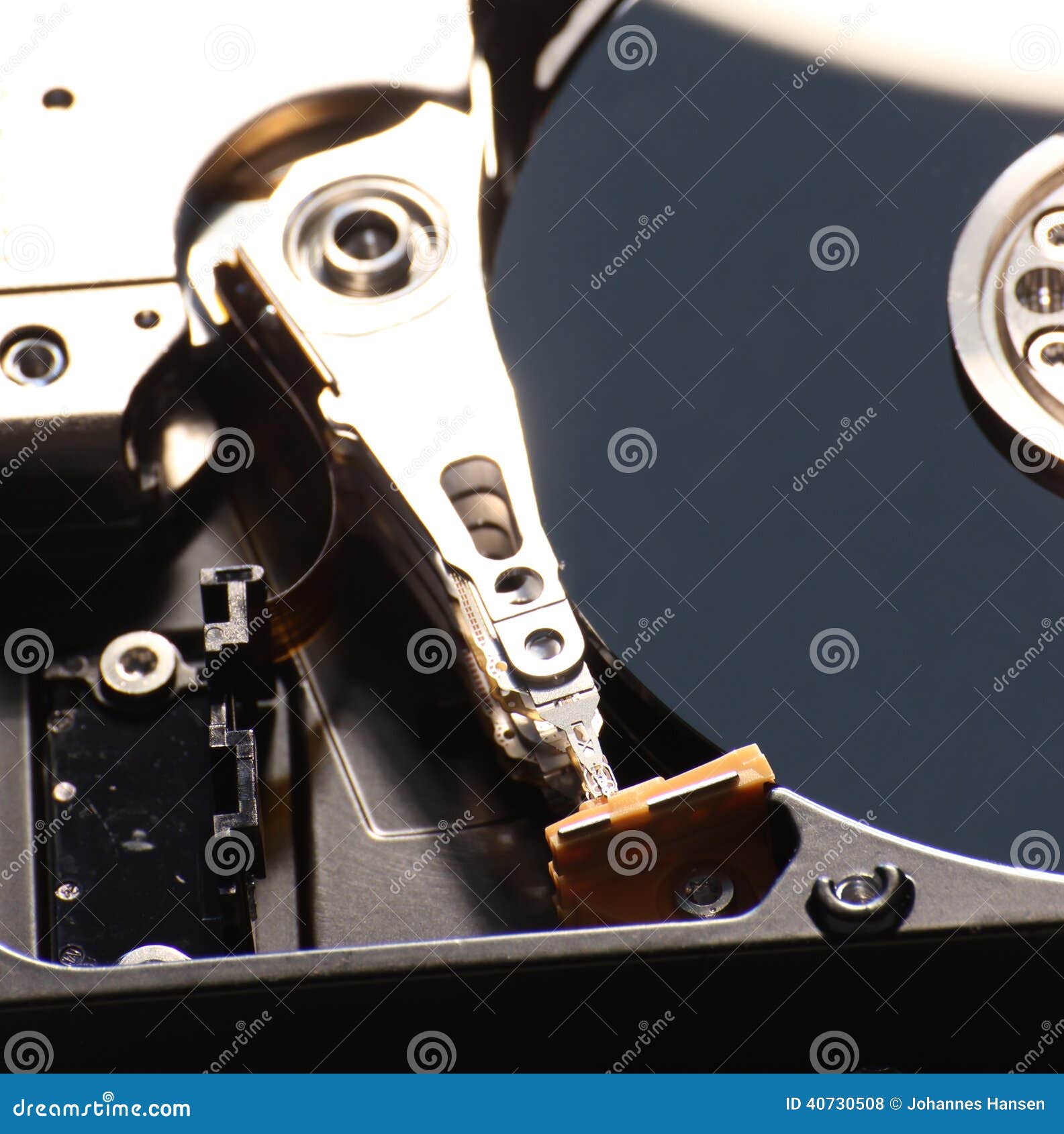 HDD stock photo. Image of equipment, black, brightly - 40730508