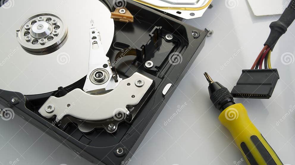 HDD Harddisk File Save Record Hardware Concept Stock Image - Image of ...
