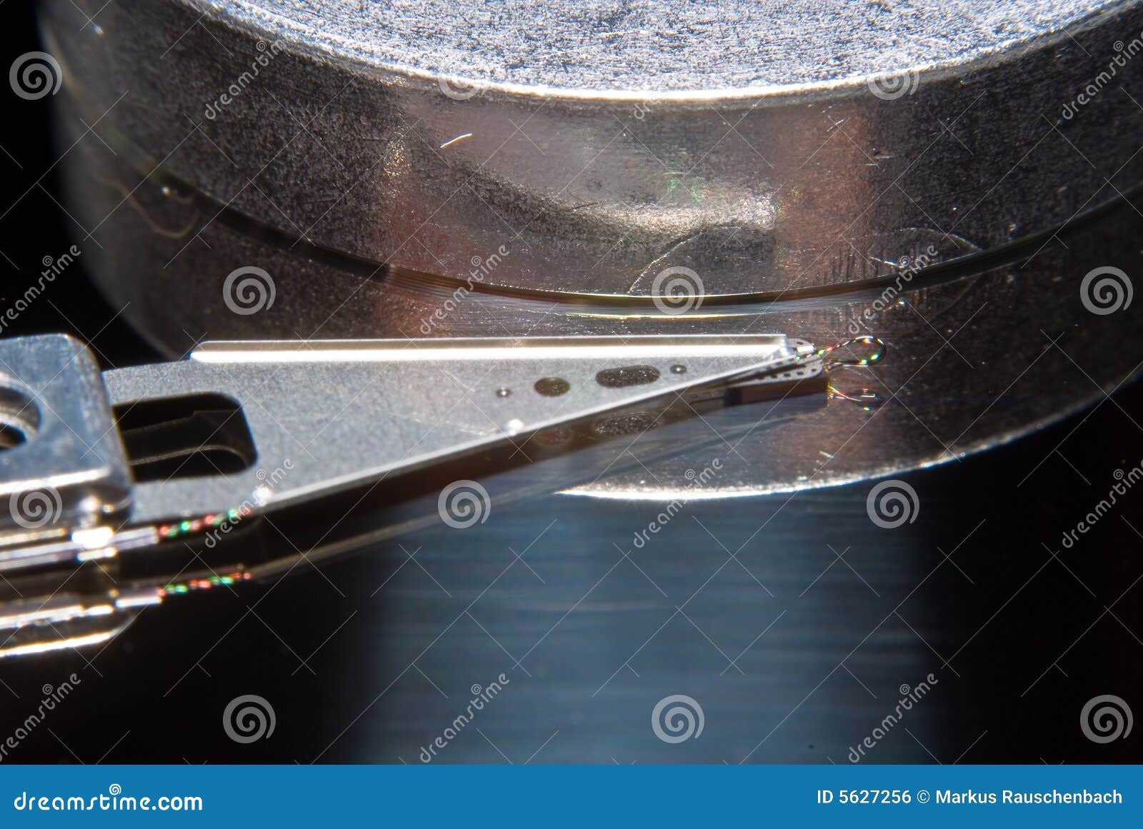 HDD Head stock photo. Image of view, technology, electronics - 5627256