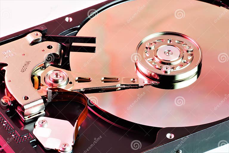 HDD, the Internal Device of the Hard Disk. Stock Image - Image of ...