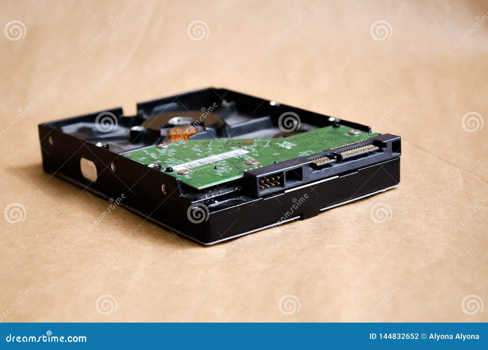 All Parts And Components For Modern Desktop Computer. Mainboard Power ...