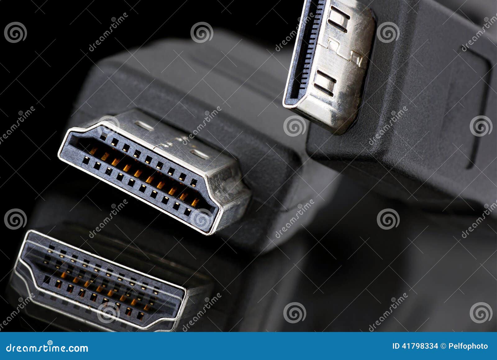 Hdmi cable. stock photo. Image of cord, contact, connector - 41798334