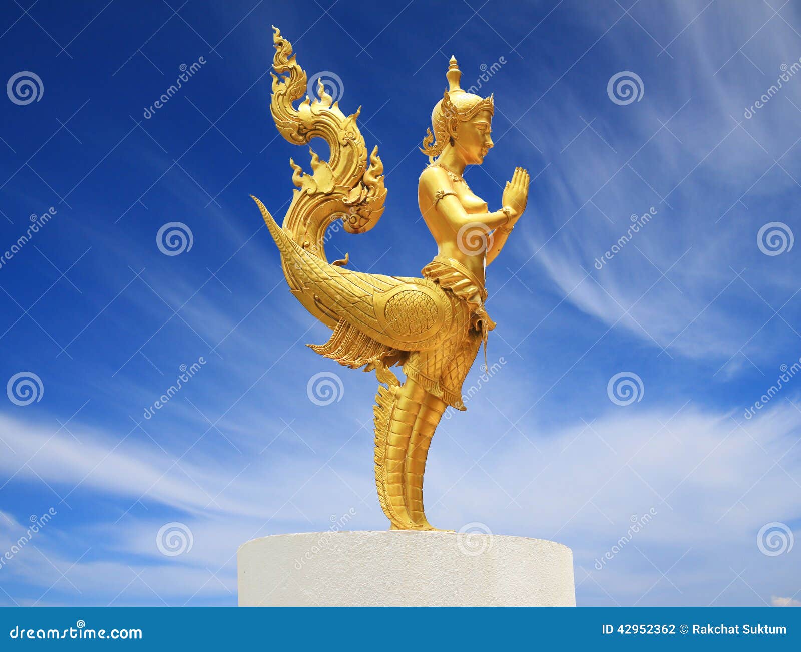 Kinnara stock photo. Image of human, buddhist, hindo - 42952362