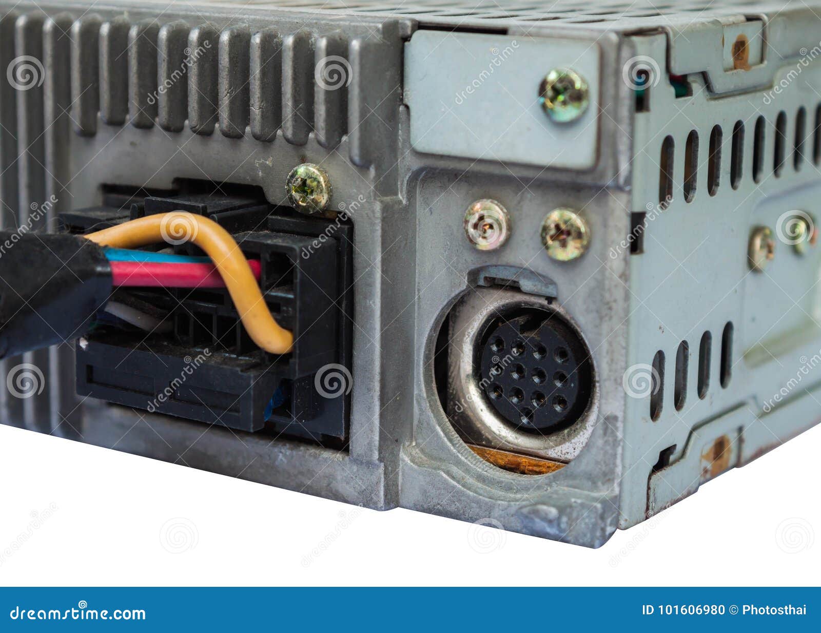 HDMI Connector with Old Video Player. Stock Photo - Image of audio ...