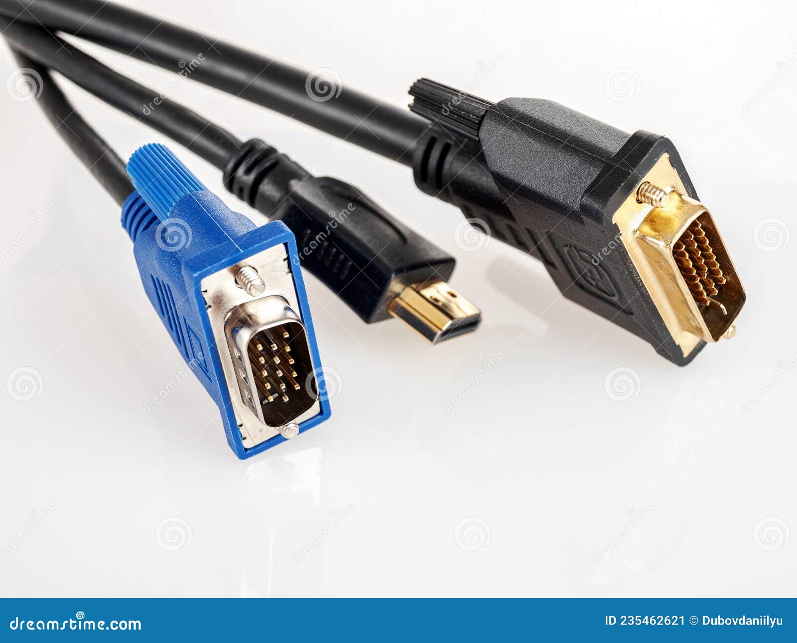 Hdmi, DVI, VGA Video Cables, Connection of Screens, Monitors, Displays ... Hdmi, DVI, VGA Video Cables, Connection of Screens, Monitors, Displays ...