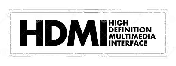 HDMI High Definition Multimedia Interface - Connection Method that ...
