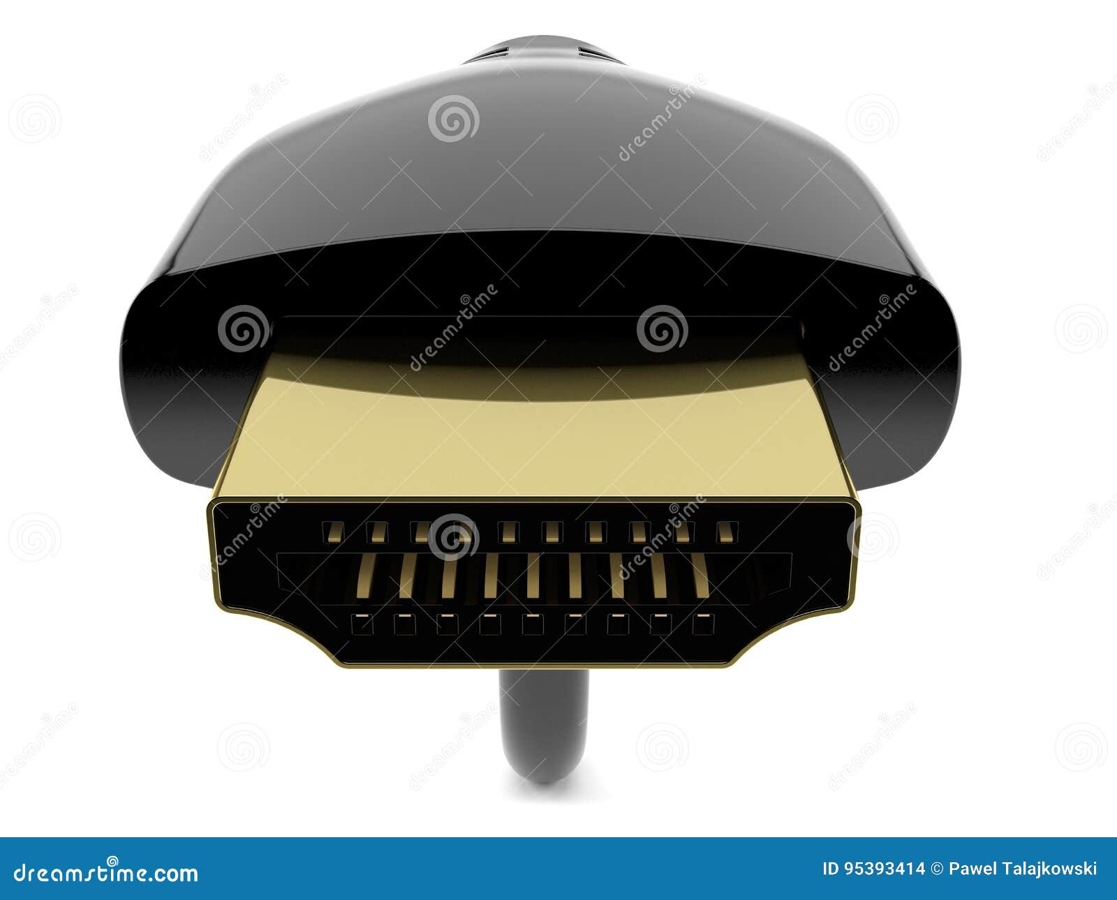 Hdmi Plug In Illustration | CartoonDealer.com #267785005