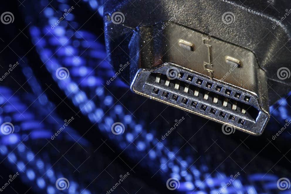 HDMI plug & socket stock image. Image of data, ethernet - 20938691