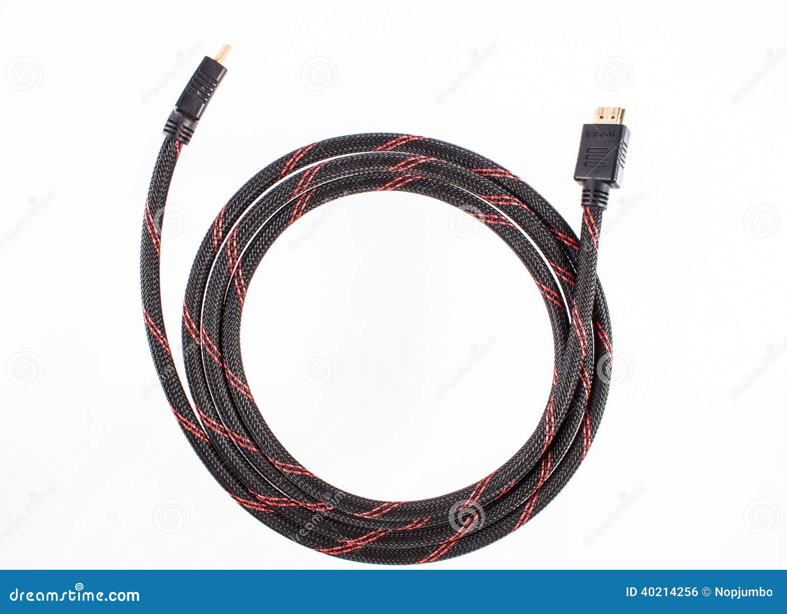 HDMI wire stock photo. Image of connector, computer, electronic - 40214256