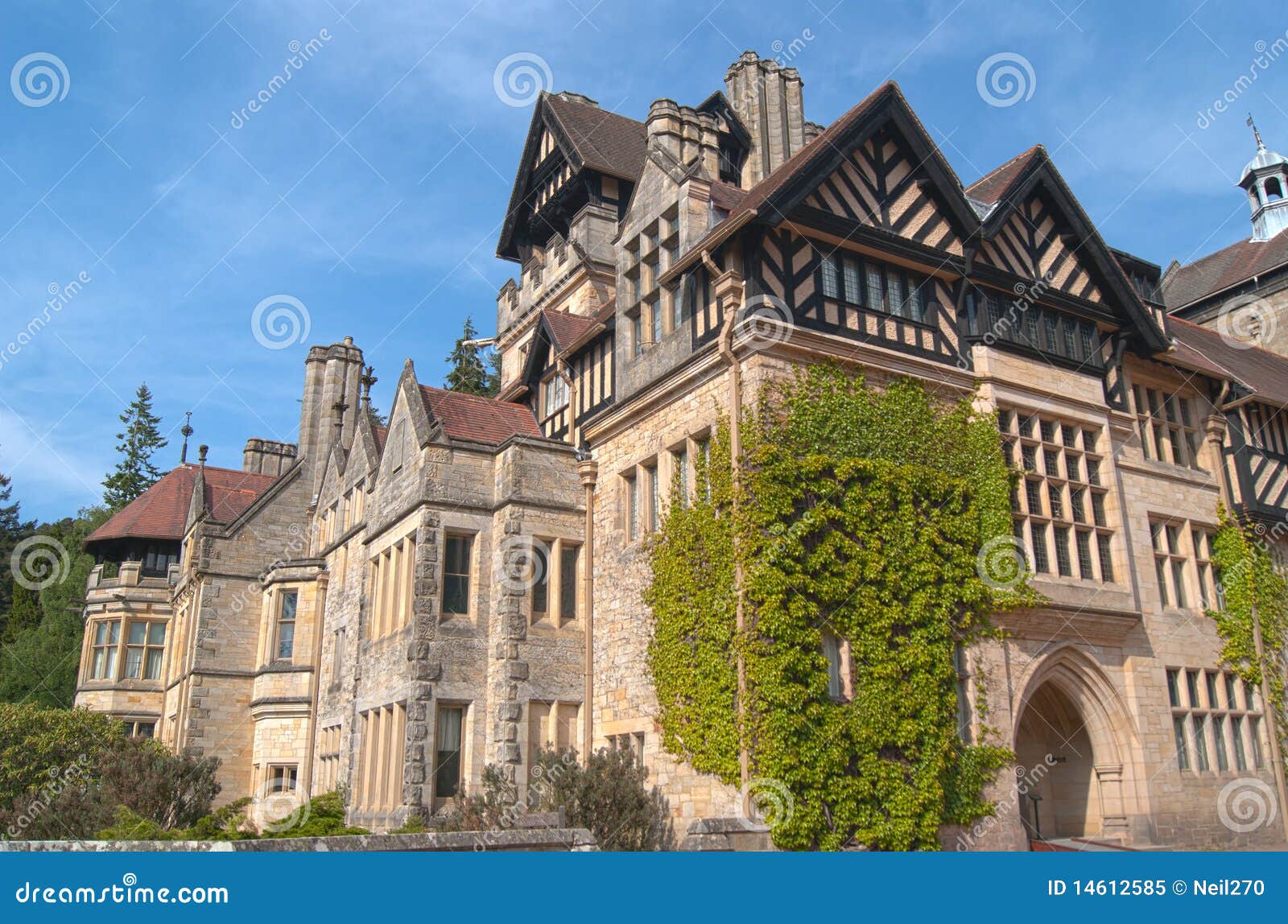 HDR Building stock image. Image of glass, clock, block - 14612585