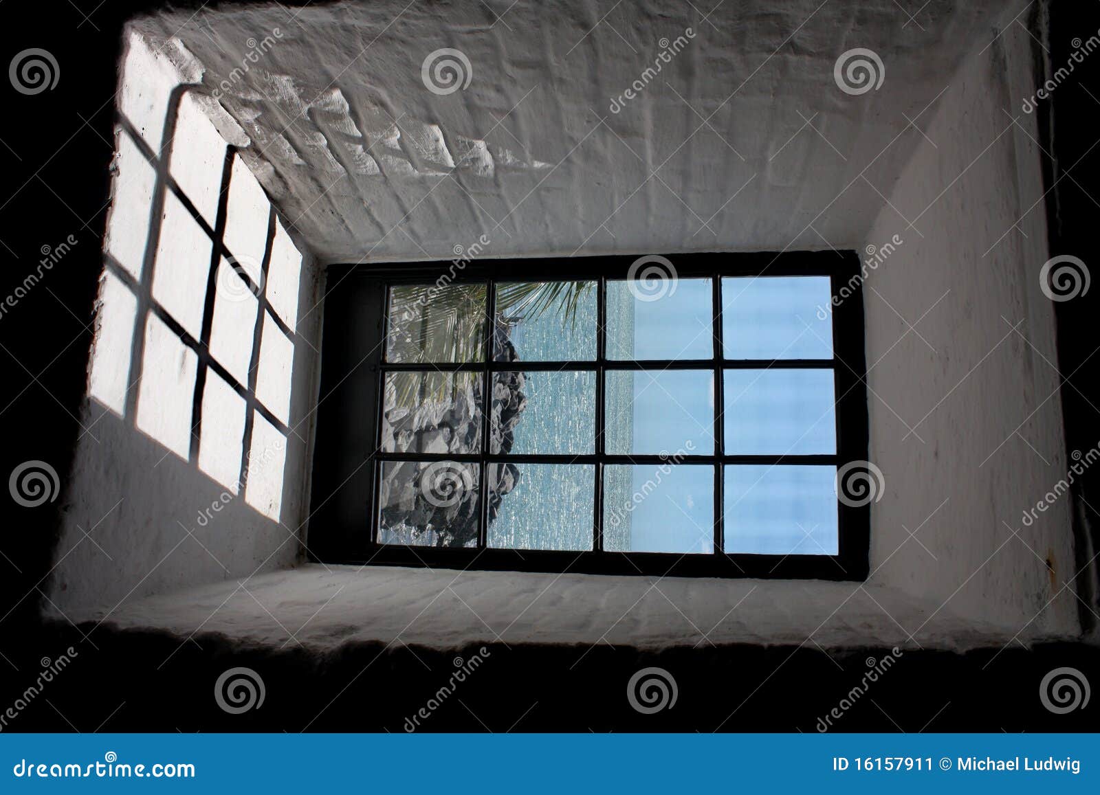 HDR Cape of Florida Lighthouse Window Stock Image - Image of state ...