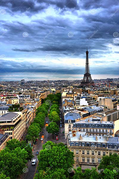 HDR Paris stock image. Image of landscape, destination - 13394497