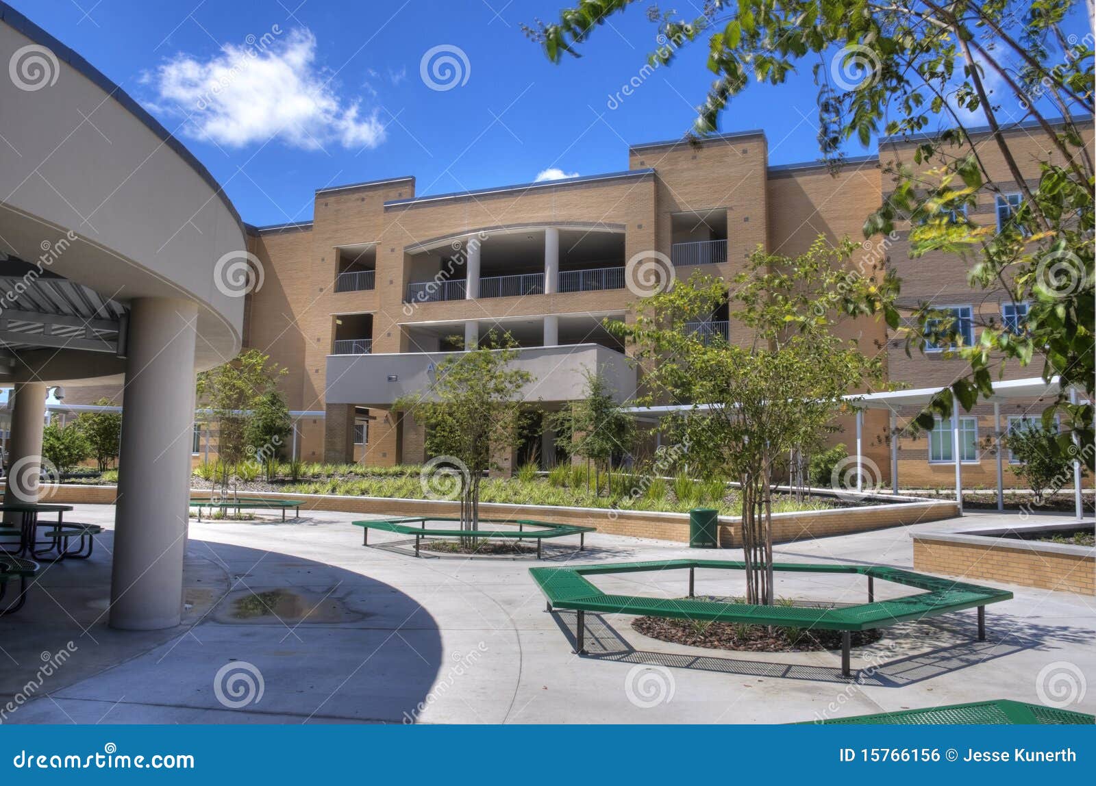HDR of School in Florida stock photo. Image of exterior - 15766156
