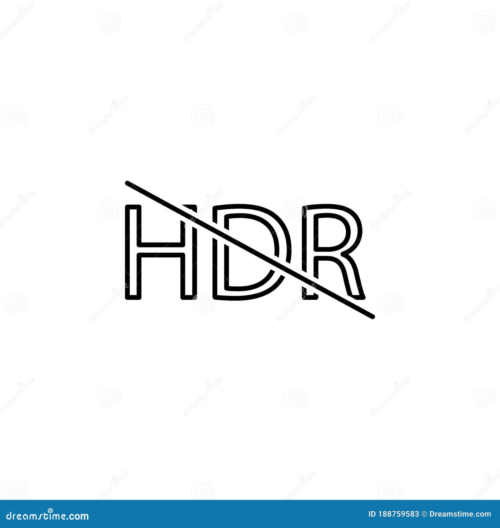 HDR Sign Icon. Element of Image Sign for Mobile Concept and Web Apps ...