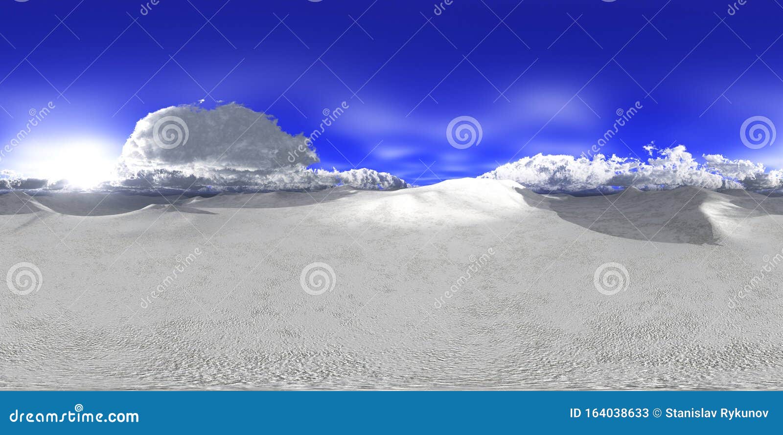 HDRI, Environment Map , Panorama of Clouds Stock de ilustración ...