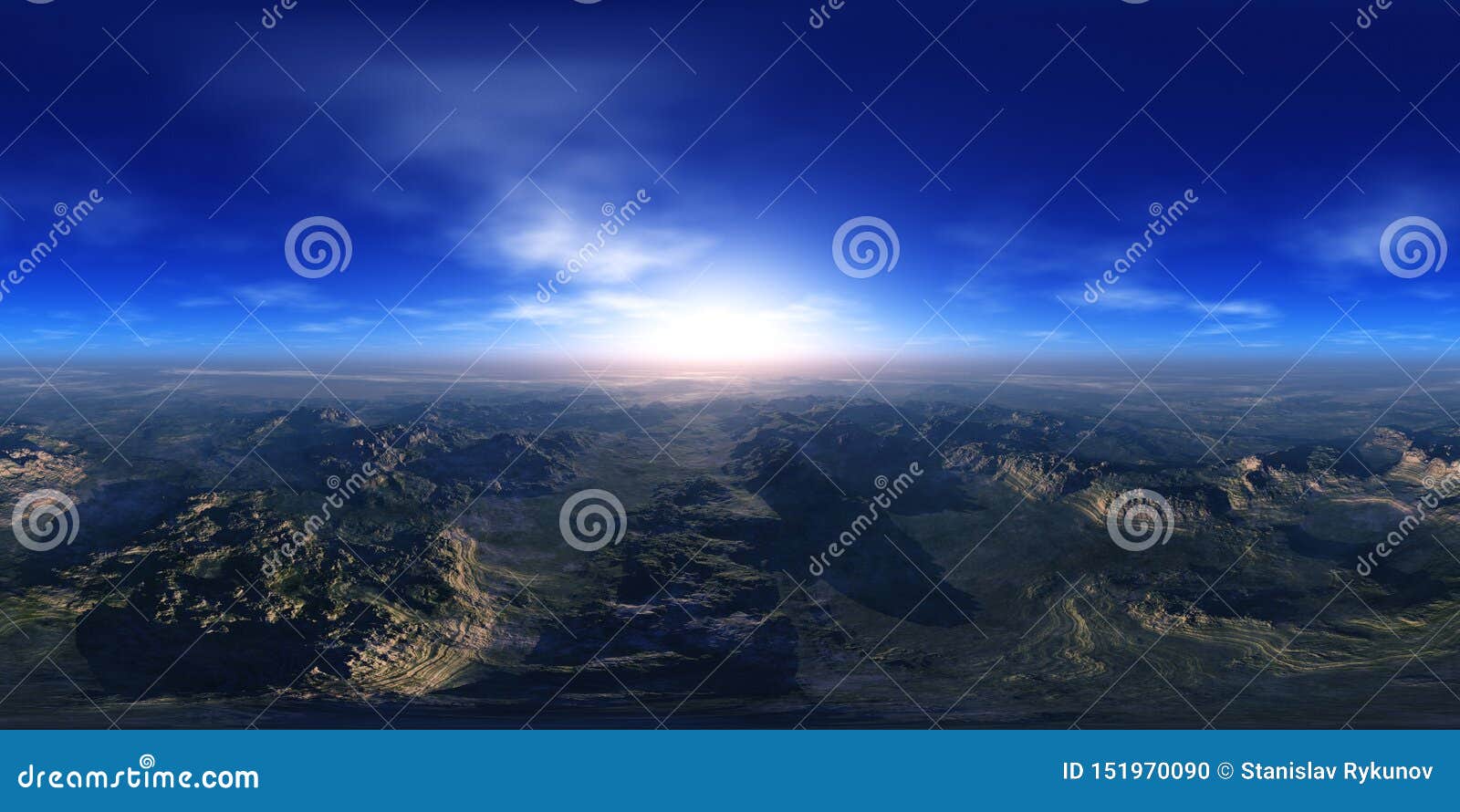 Panoramic Landscape, HDRI, Environment Map Stock Photography ...