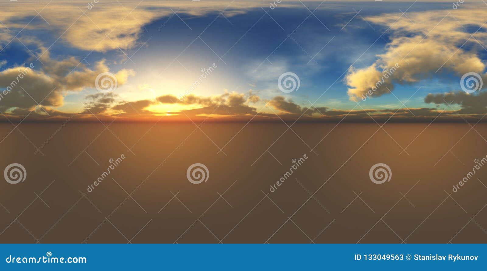 HDRI, Environment Map, Round Panorama, Spherical Panorama Stock ...