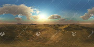 HDRI Equidistant Projection Landscape Stock Photo - Image of outdoor ...