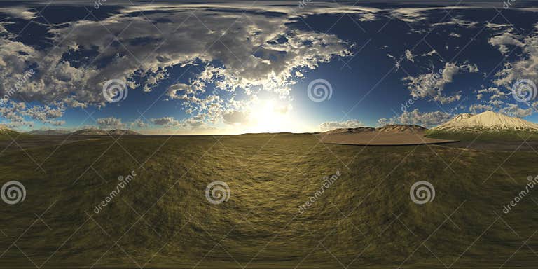 HDRI, Equirectangular Projection, Spherical Panorama., Environment Map ...