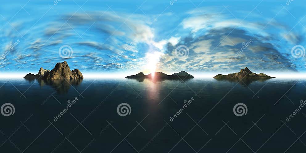 HDRI, Equirectangular Projection, Spherical Panorama., Environment Map ...