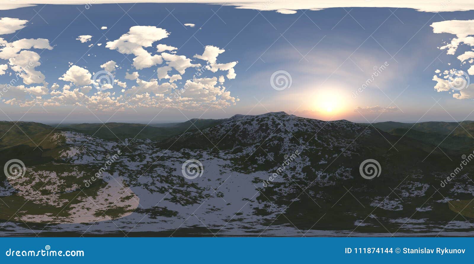 HDRI, Equirectangular Projection, Spherical Panorama., Environment Map ...
