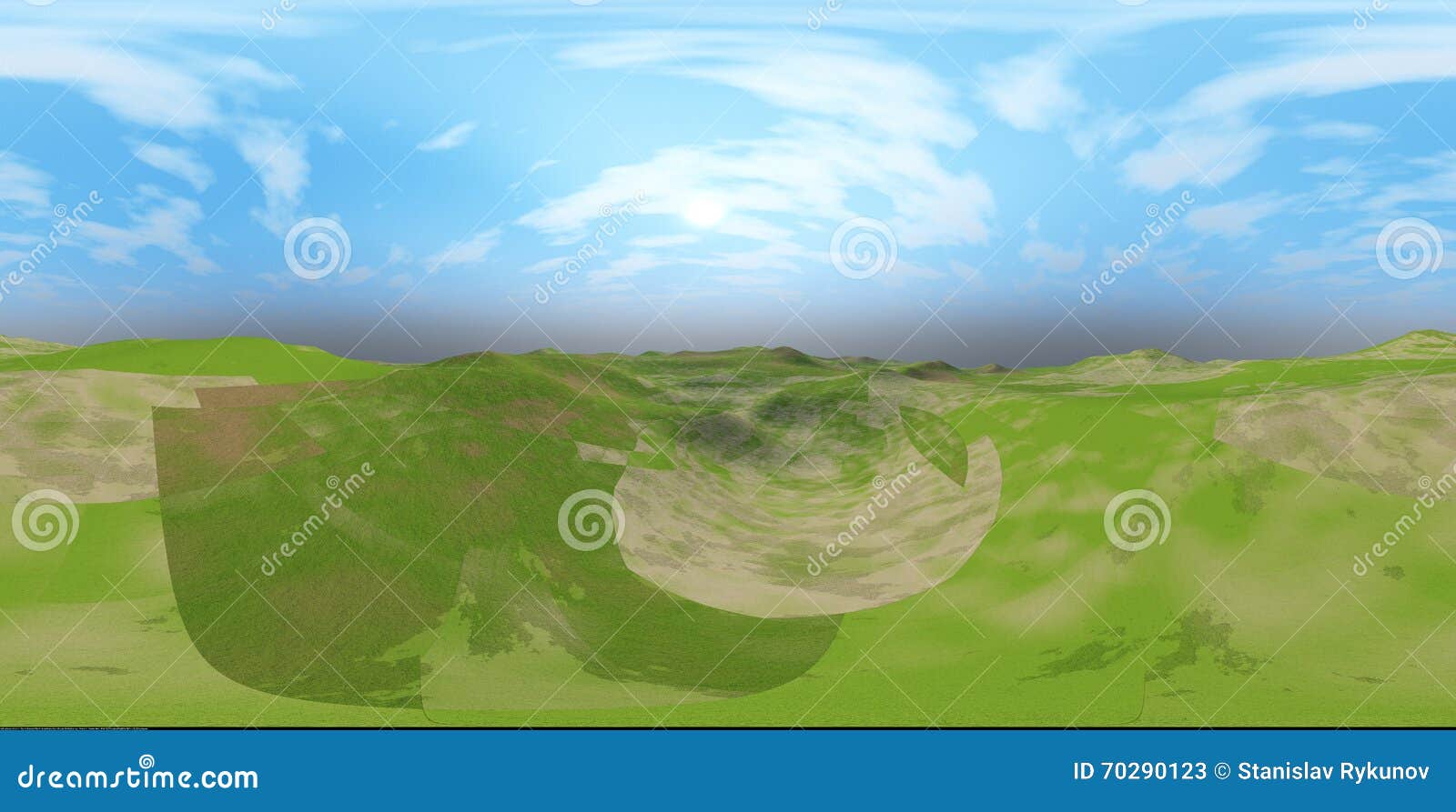 HDRI High Resolution Map. Environment Map Stock Photography ...
