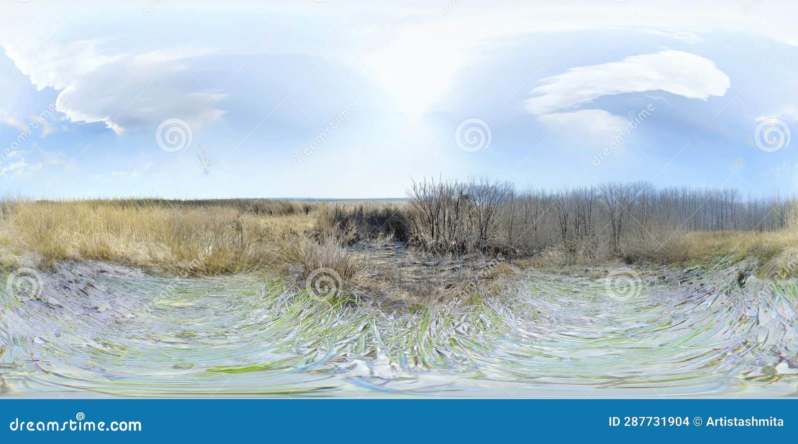 HDRI of Landscape, Panoramic Image for HDRI Application Stock ...