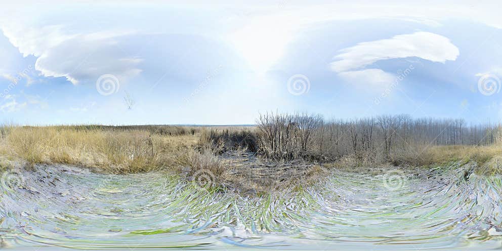 HDRI of Landscape, Panoramic Image for HDRI Application Stock ...