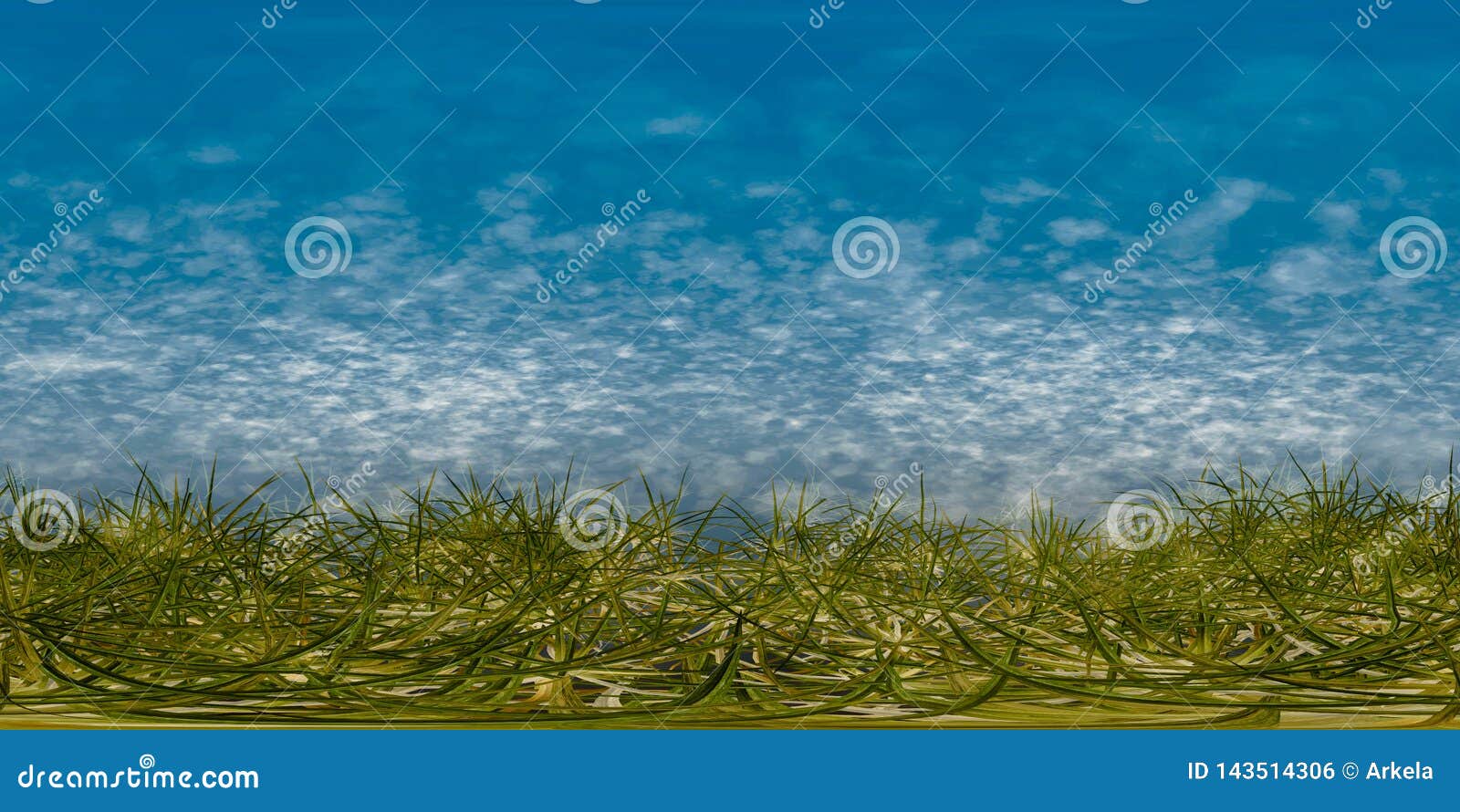 Hdri map sky and grass stock illustration. Illustration of beauty ...