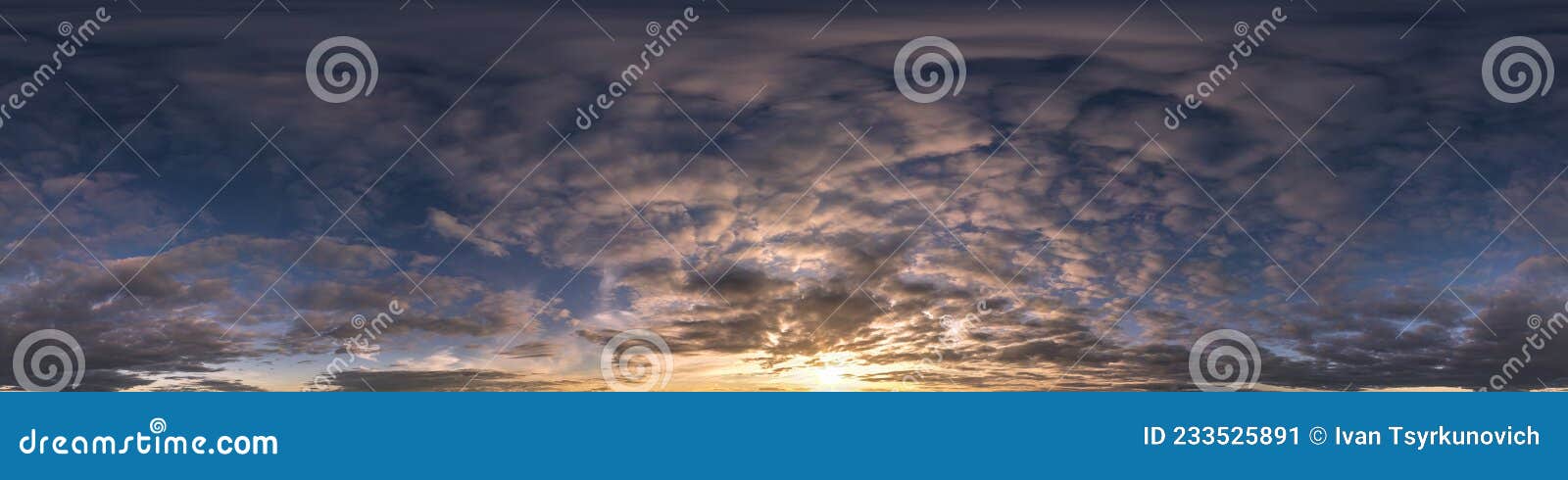 HDRi Sea Sunset Stock Image | CartoonDealer.com #6750955