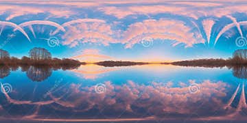 HDRI Perfect Sky Equirectangular Panorama 47 Stock Photo - Image of ...