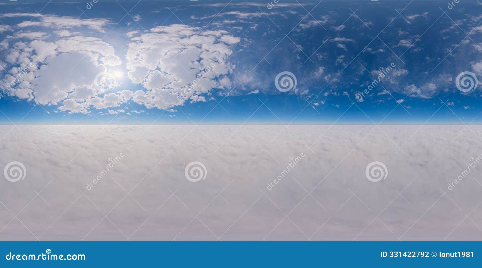 HDRI Perfect Sky Equirectangular Panorama 36 Stock Photo - Image of ...