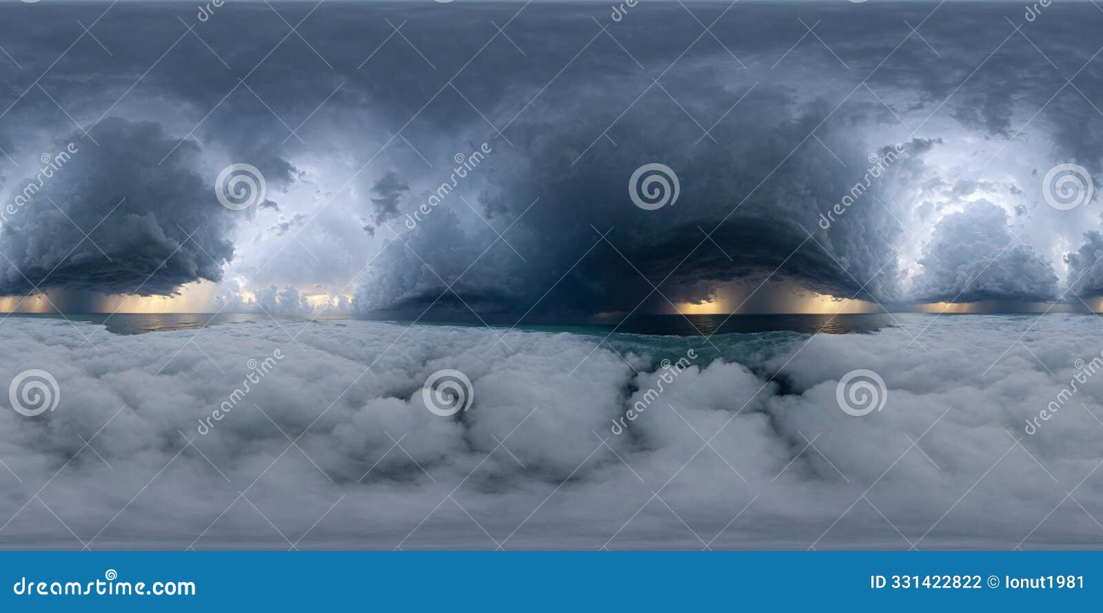 HDRI Perfect Sky Equirectangular Panorama 29 Stock Photo - Image of ...