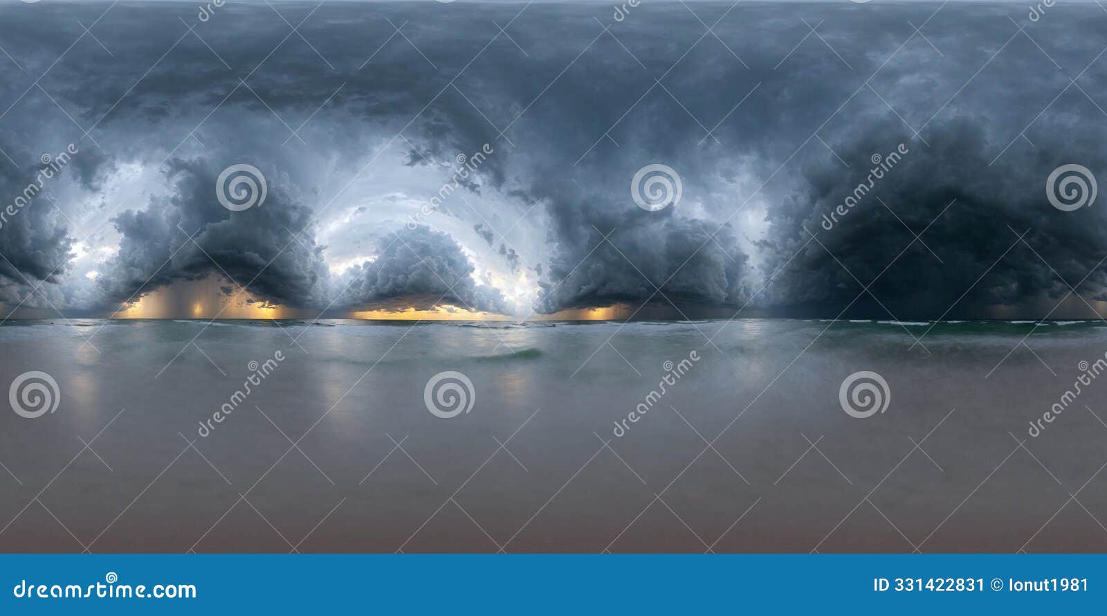 HDRI Perfect Sky Equirectangular Panorama 26 Stock Image - Image of ...