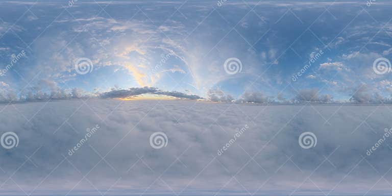 HDRI Perfect Sky Equirectangular Panorama 15 Stock Image - Image of ...