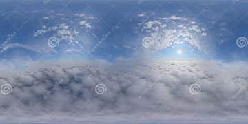 HDRI Perfect Sky Equirectangular Panorama 11 Stock Image - Image of ...