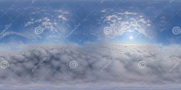 HDRI Perfect Sky Equirectangular Panorama 11 Stock Image - Image of ...