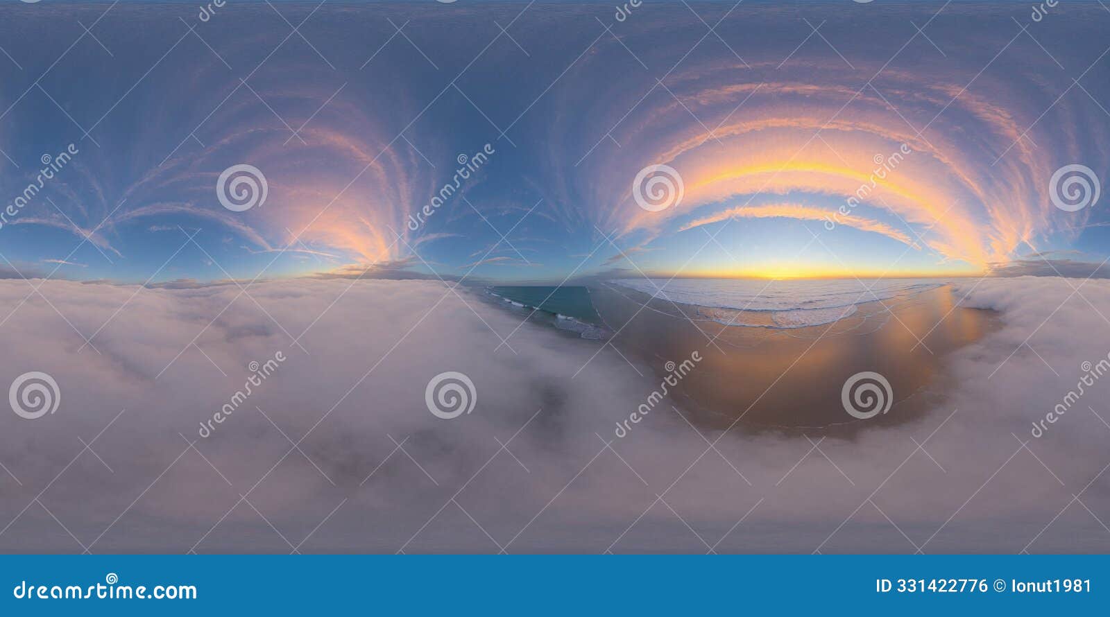 HDRI Perfect Sky Equirectangular Panorama 40 Stock Photo - Image of ...