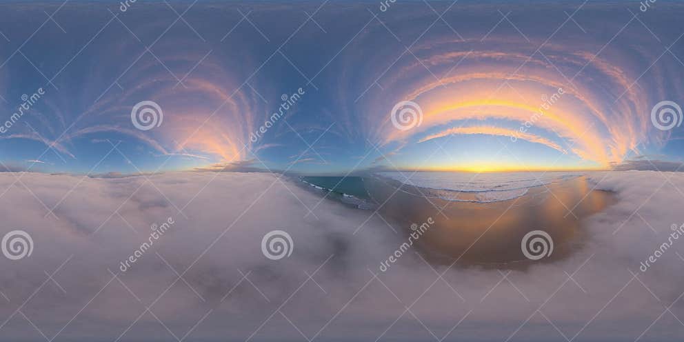 HDRI Perfect Sky Equirectangular Panorama 40 Stock Photo - Image of ...