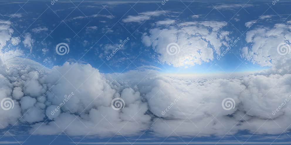 HDRI Perfect Sky Equirectangular Panorama 25 Stock Photo - Image of ...