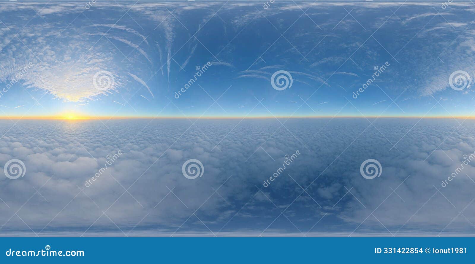 HDRI Perfect Sky Equirectangular Panorama 21 Stock Photo - Image of ...