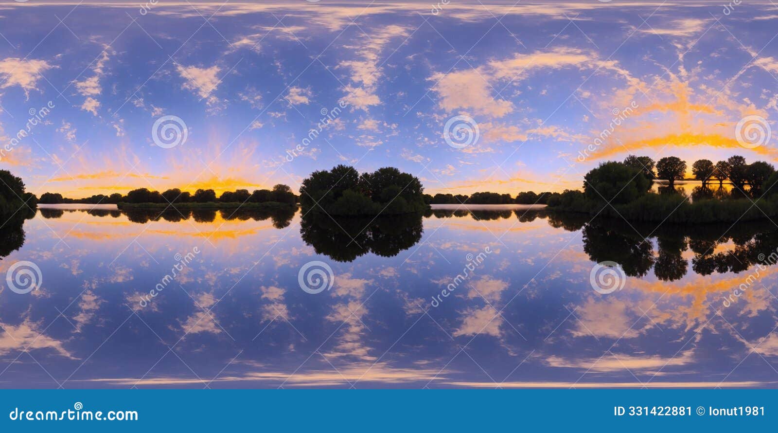 HDRI Perfect Sky Equirectangular Panorama 13 Stock Image - Image of ...