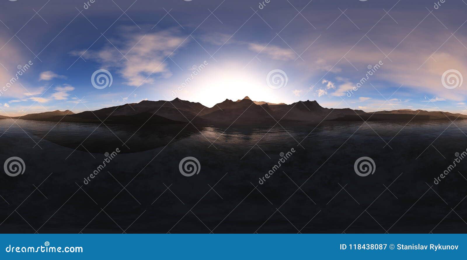 HDRI, Proyección De Equirectangular, Panorama Esférico , Mapa Del ...