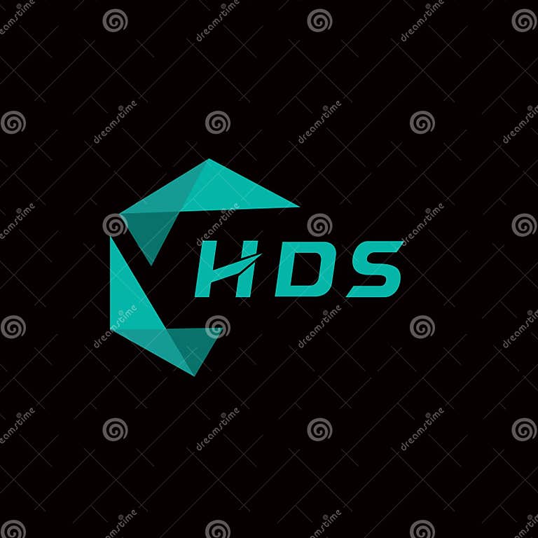 HDS Creative Minimalist Letter Logo. HDS Unique Vector Initials ...
