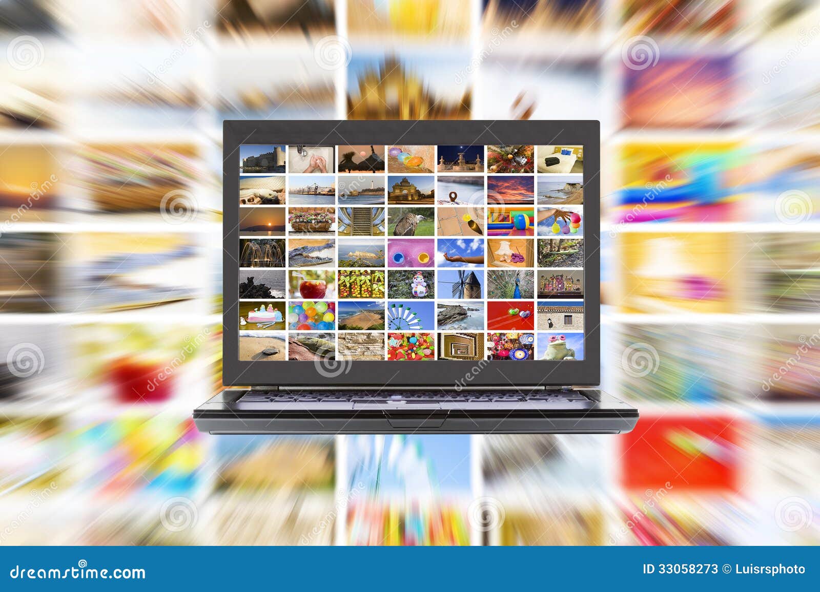 HDTV internet broadcast stock image. Image of news, plasma - 33058273