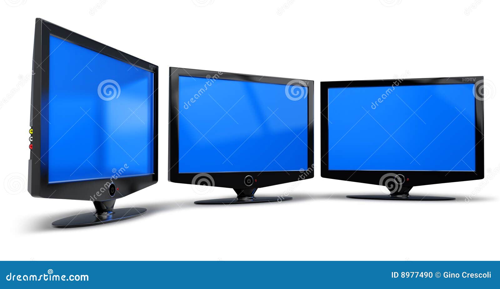 HDTV television screen stock illustration. Illustration of simple - 8977490