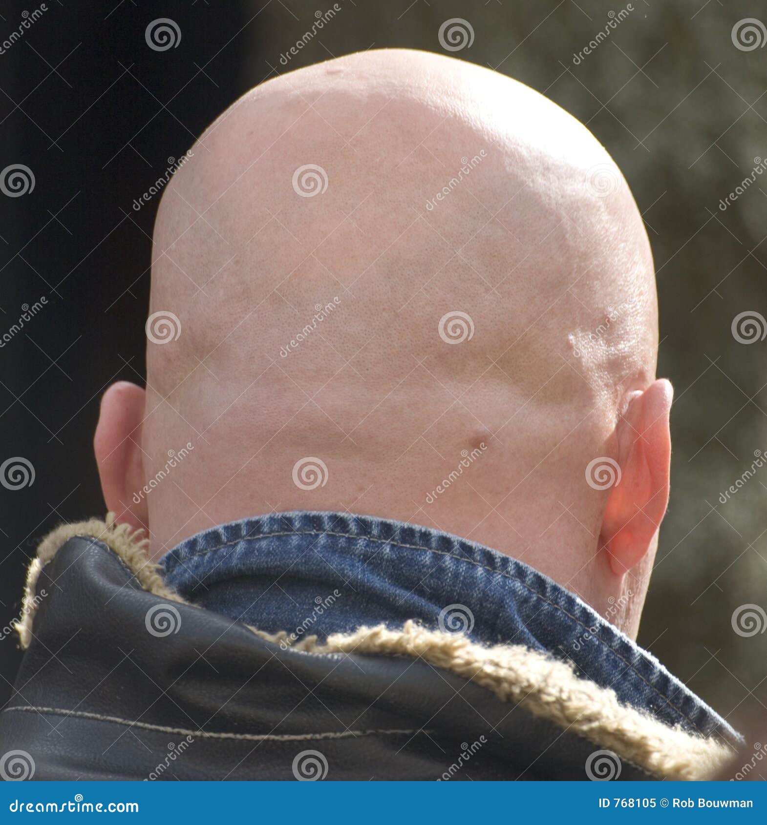 Head stock image. Image of cool, background, rare, baldness - 768105