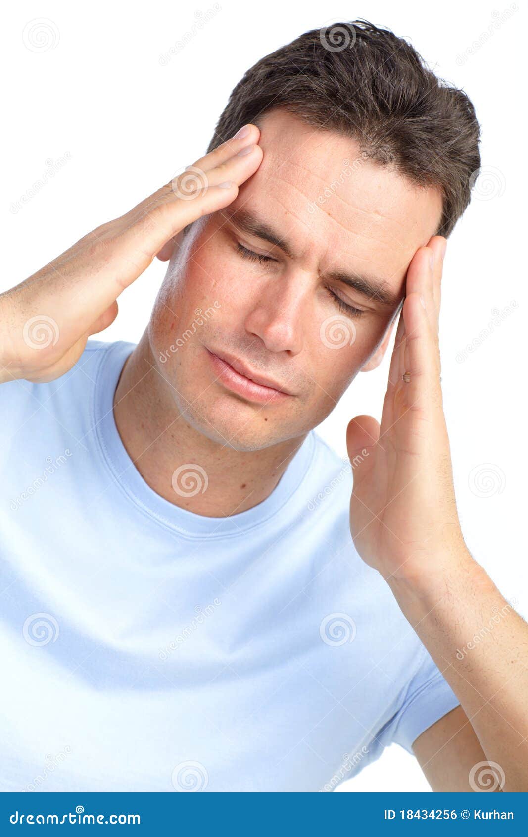 Head ache stock photo. Image of migraine, hospital, sick - 18434256