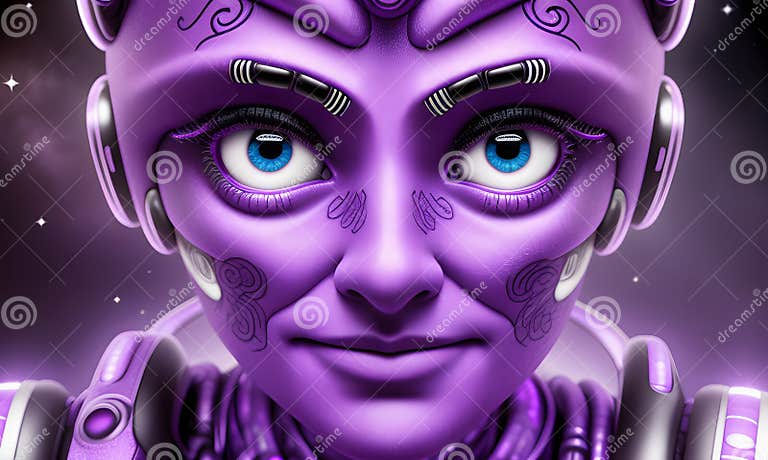 The Head of an Alien Creature Awakens the Concept of Artificial ...